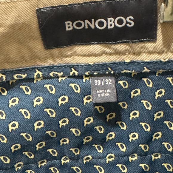 Bonobos | Pants | Nwot Bonobos Chinos Size 3232 Slim Light Tan | Poshmark